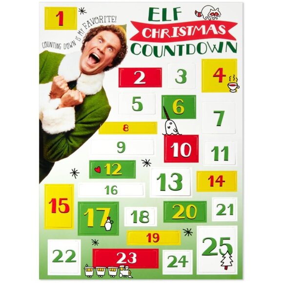 Hallmark | Holiday | Hallmark Elf Christmas Countdown Advent Calendar ...